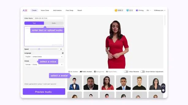 How to Create an AI Clone - a2e.ai